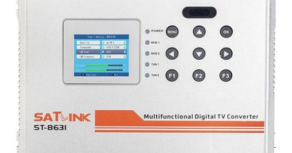 SATLINK ST-8631 Multifunctional Digital TV DVB-T USB 2.0 Modulator DVB ...