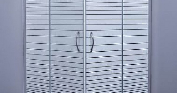 ASCOT - ΚΑΜΠΙΝΑ 4/ΓΩΝΗ - ΓΥΑΛΙ ΜΕ ΓΡΑΜΜΕΣ 90*90 ΣΧΕΤΗ ΧΡΩΜΕ - GLORIA
