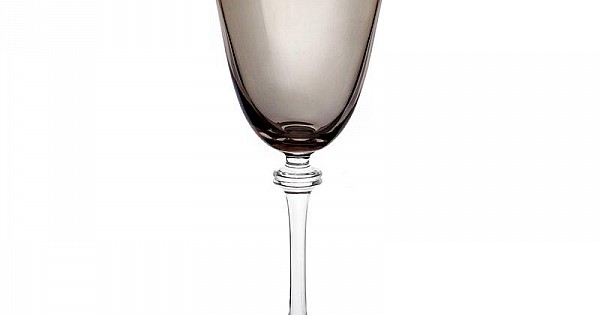 ΠΟΤΗΡΙ ΚΟΛΟΝΑΤΟ ΝΕΡΟΥ 250ml ASIO/GREY - CRYSTAL BOHEMIA | 6 τμχ