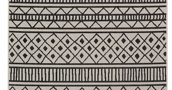 Ψάθα Flox BLACK 3603W Royal Carpet - 200 x 285 cm